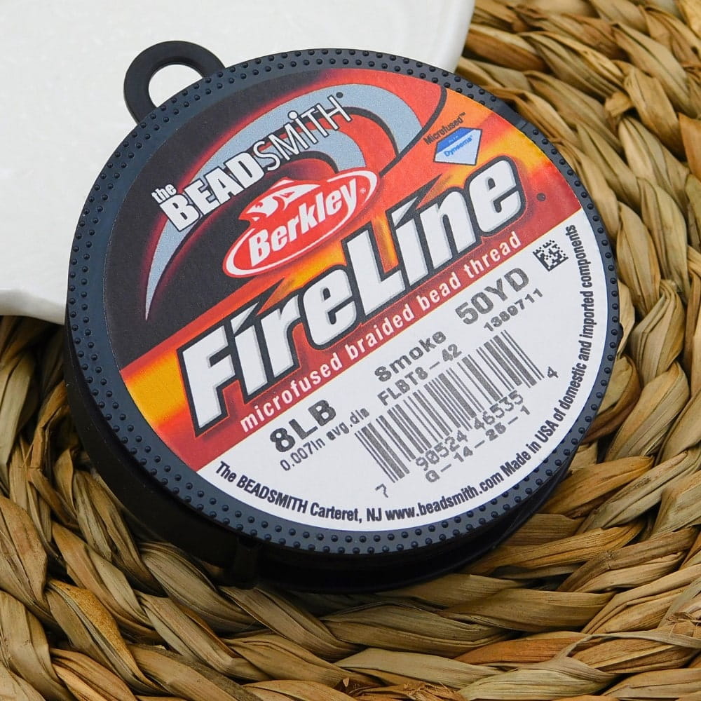 Nici żyłkowe FireLine BeadSmith 8LB 0.17mm Smoke (45m) - ArtFan.pl